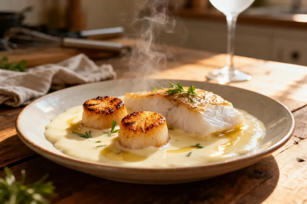 Cette sauce ultra‑simple transforme vos poissons (et vos Saint‑Jacques ...